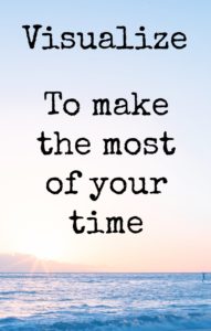 Visualize yourself more time