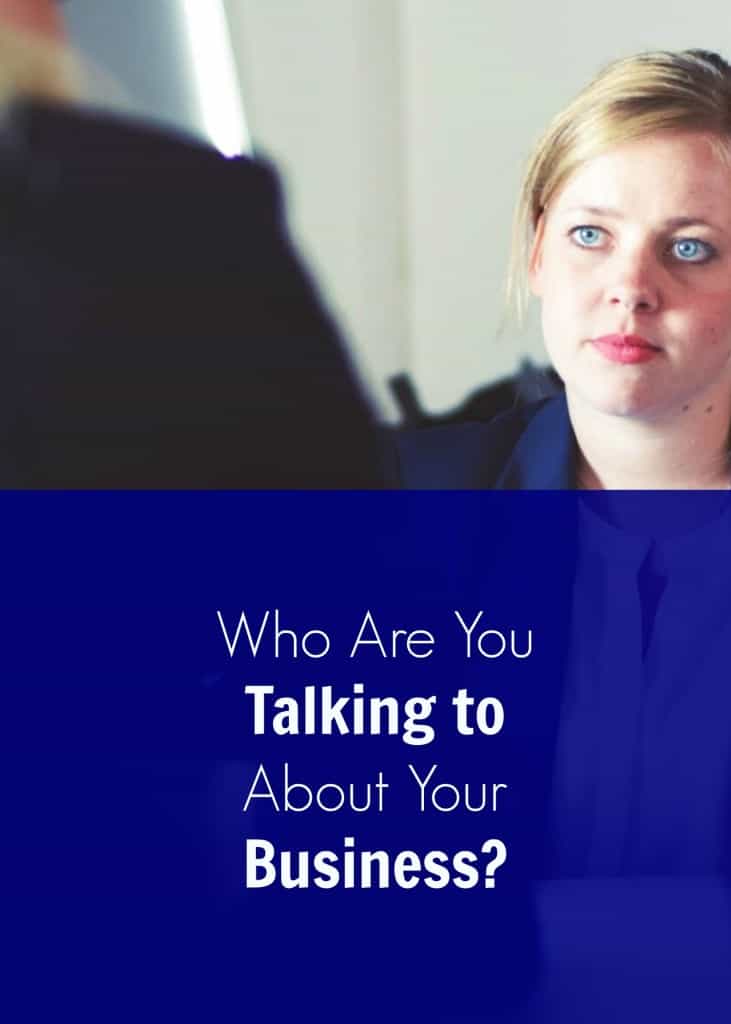 Who are you talking to about your business? - Morning Business Chat