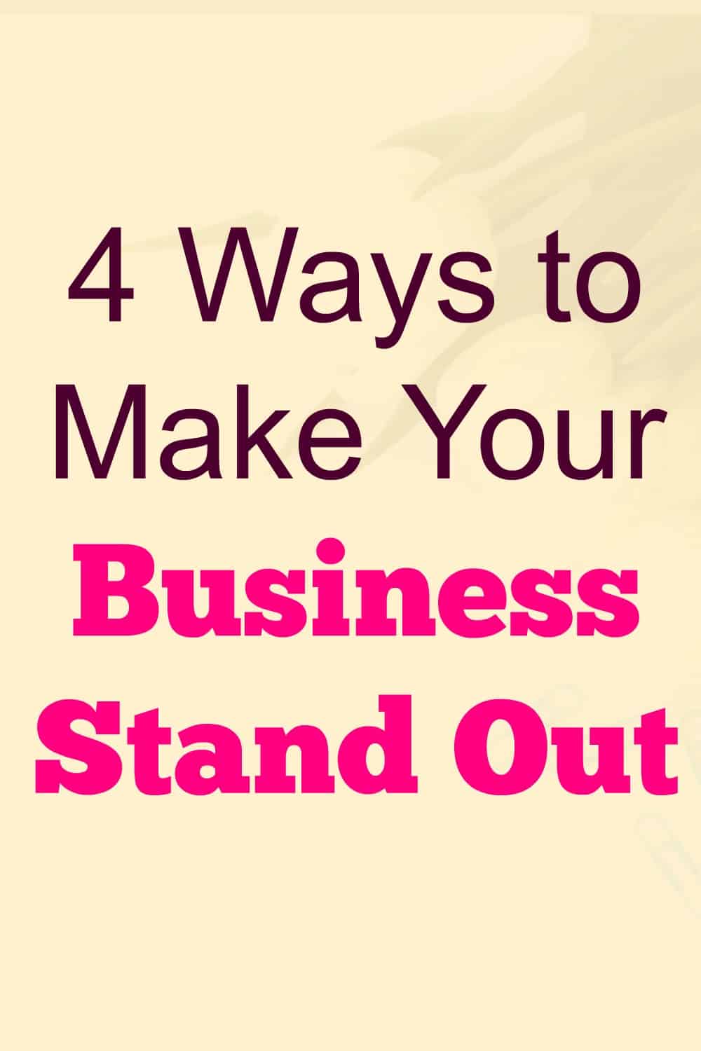 Fantastic Features: 4 Ways to Make Your Business Stand Out - Morning ...