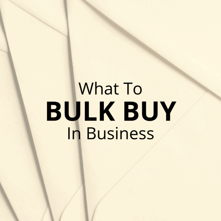 6 Things To Consider Buying In Bulk For Your Business