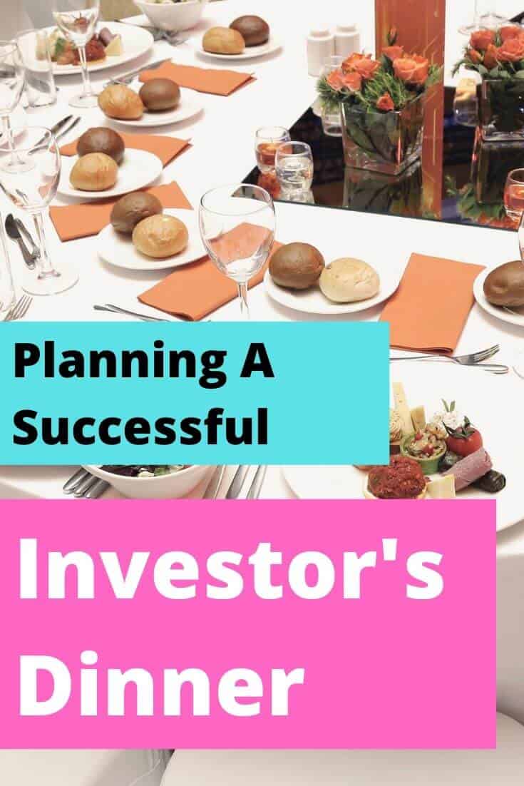 How to plan a successful investor’s dinner - Morning Business Chat