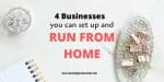 4 run from home business ideas - Morning Business Chat