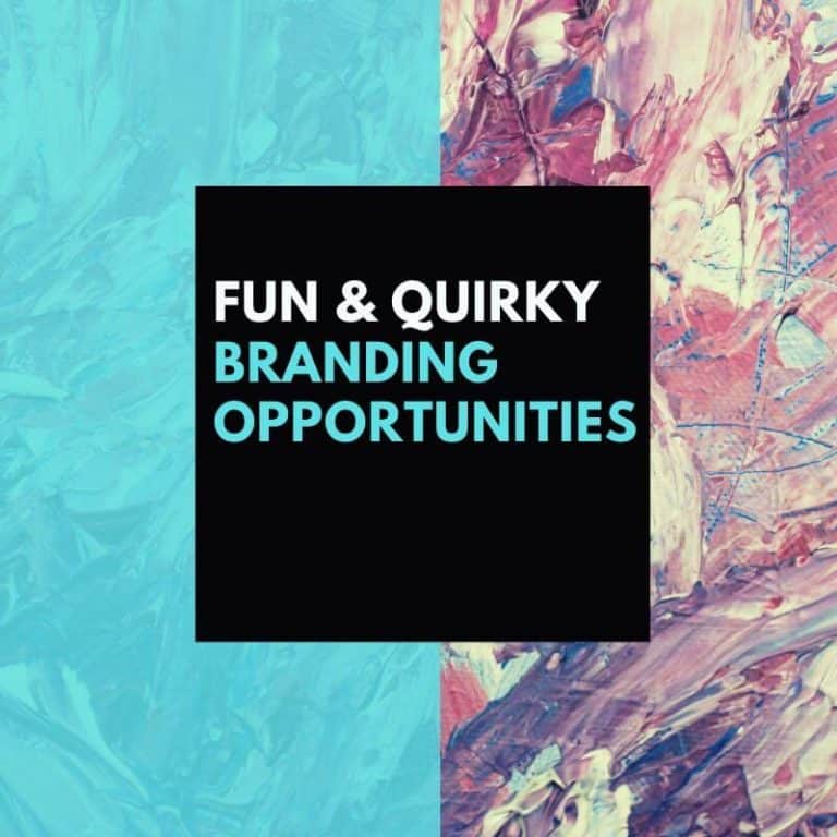 Fun & Quirky Branding Opportunities - Morning Business Chat