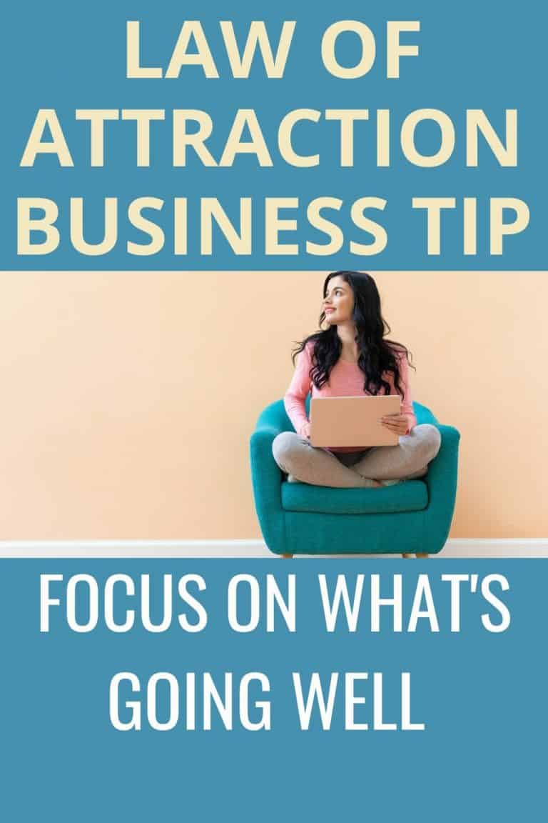 What's working in your business | Law of attraction business tip